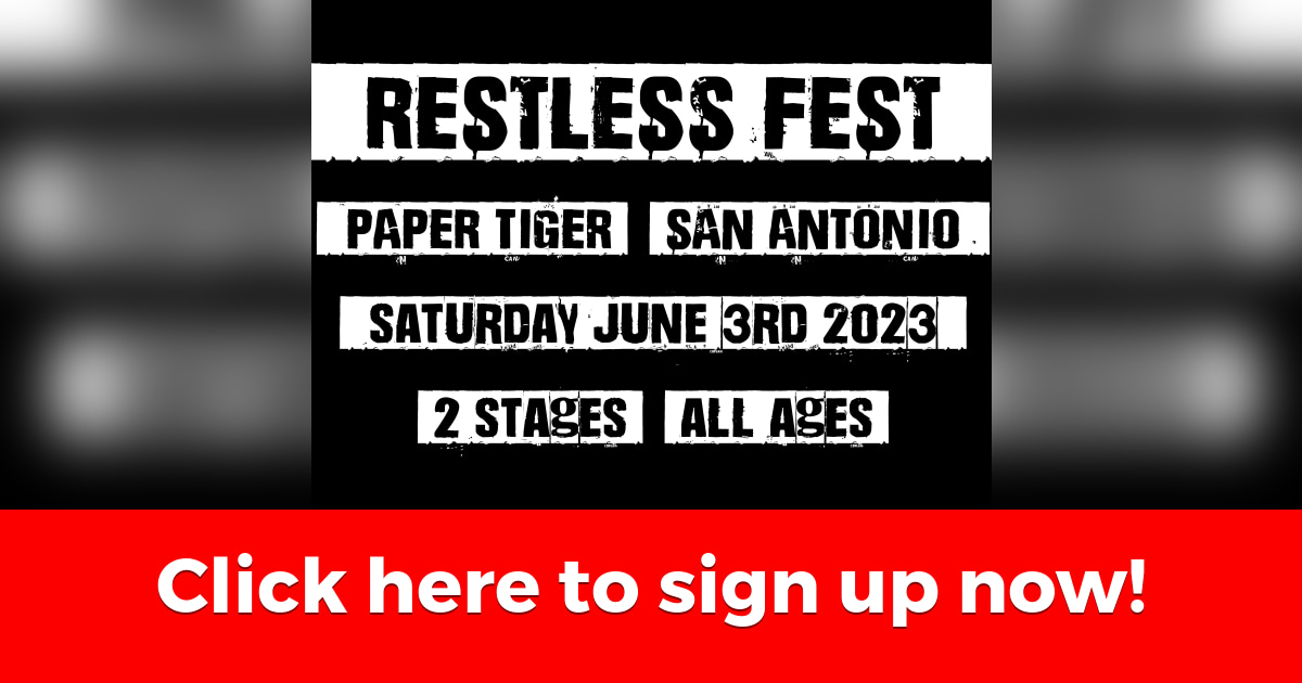 6/3: RESTLESS FEST SAN ANTONIO