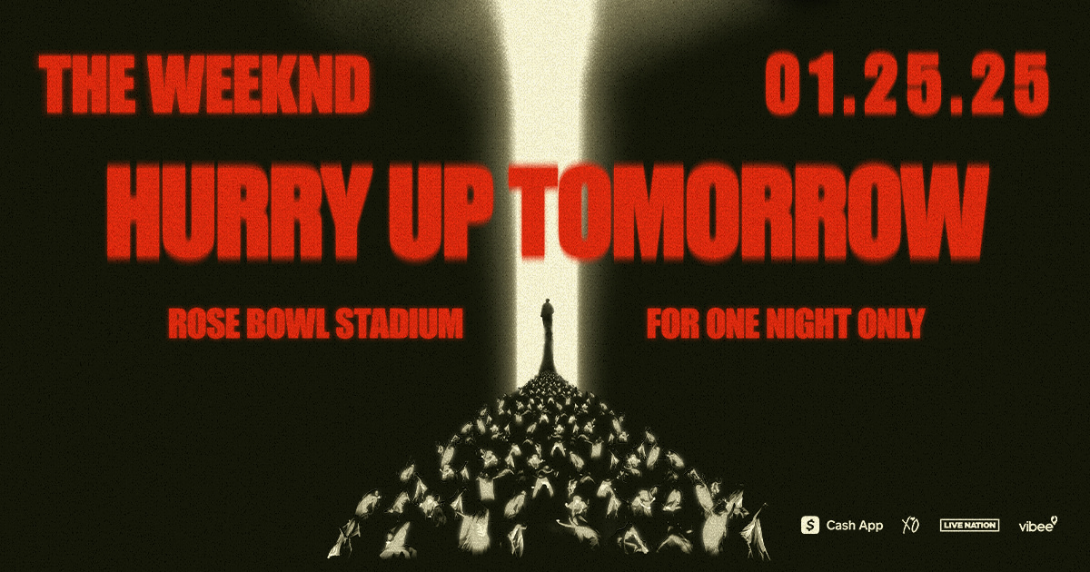 THE WEEKND: HURRY UP TOMORROW VIP EXPERIENCE PACKAGE