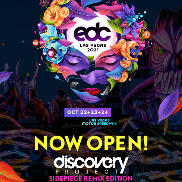 EDCLV 2021 Discovery Project: SIDEPIECE 'Acrobatic' Remix Edition
