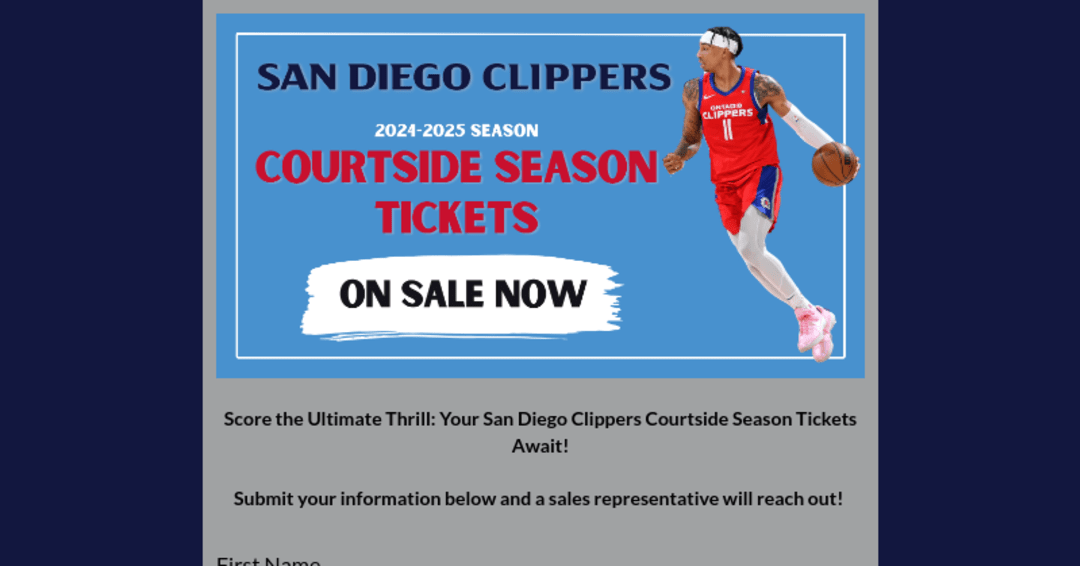 SD Clippers - Courtside Buyers