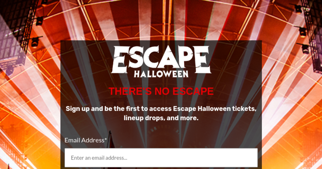 Escape Halloween 2024