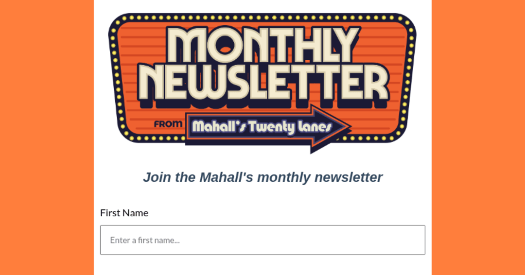 Newsletter Signup
