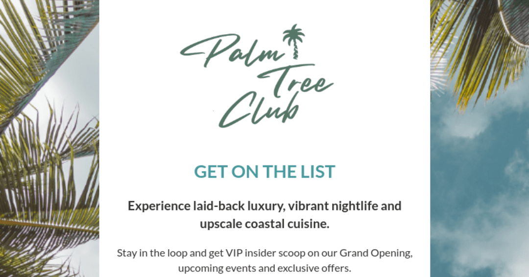 Palm Tree Club Orlando - Get On The List